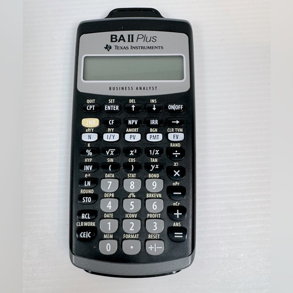 Texas Instruments | Other | Texas Instruments Ba Ii Plus Advanced ...